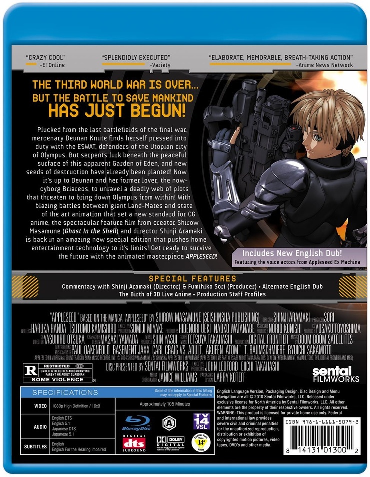 Picture of Appleseed [Blu-ray]